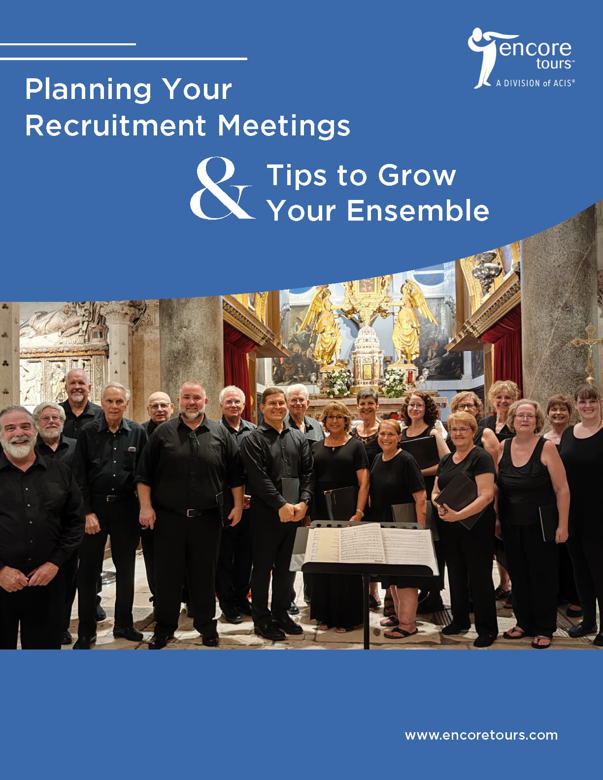Planning Your Recruitment Meetings - Encore Tours
