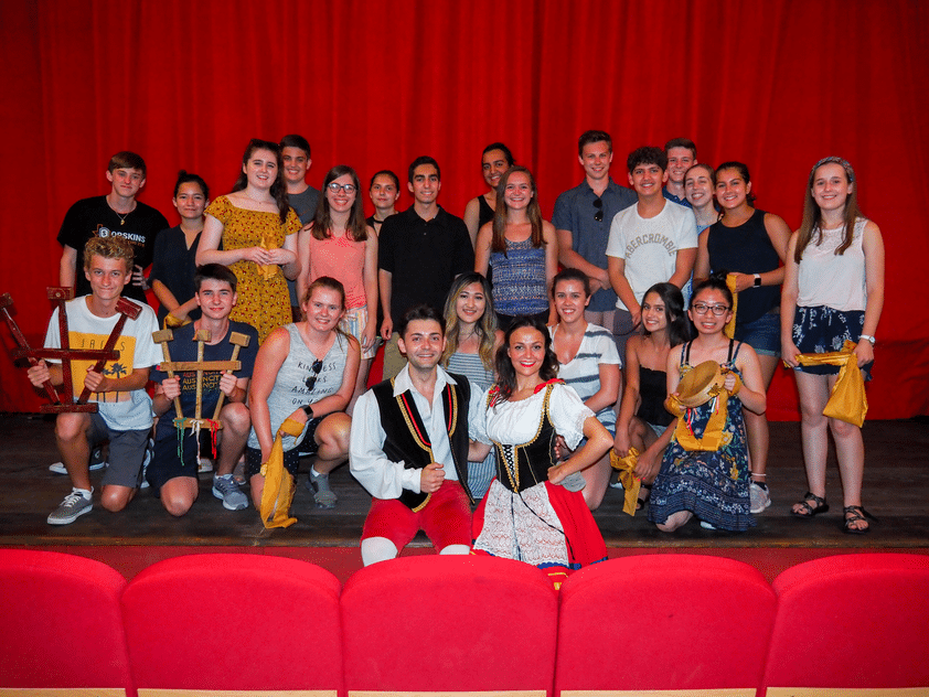 Tarantella Dance Lesson - Encore Tours